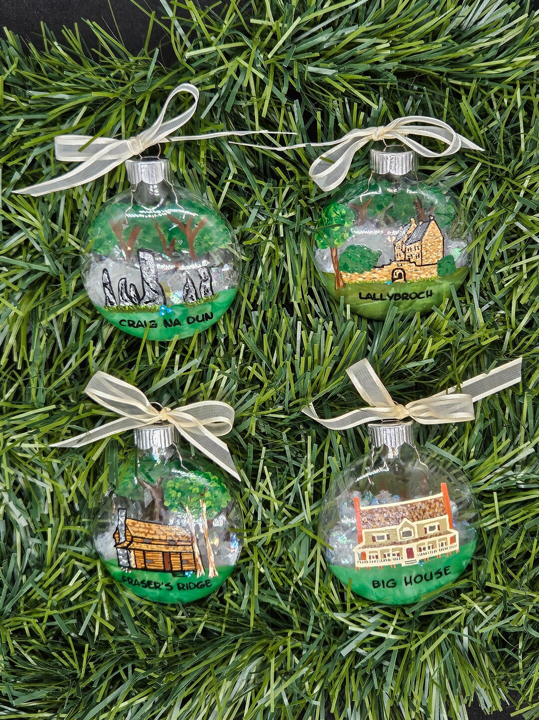 Outlander Inspired Location Ornaments - Craigh Na Dun - Lallybroch ...