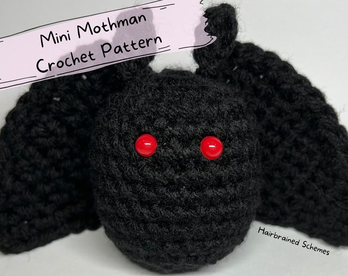 Mr. Maurice Mothman Crochet Pattern *digital Download* - Etsy Canada