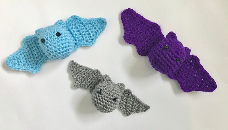 Little Bat Crochet Pattern Instant Download | Bat Amigurumi Crochet ...