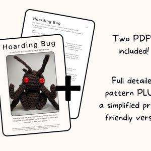 Hoarding Bug Crochet Pattern | Loot Bug | Lethal Company Inspired ...