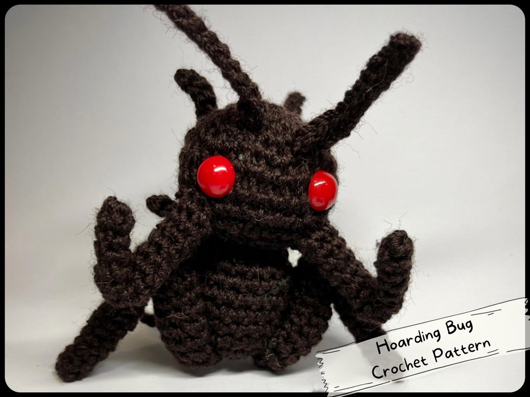 Hoarding Bug Crochet Pattern | Loot Bug | Lethal Company Inspired ...