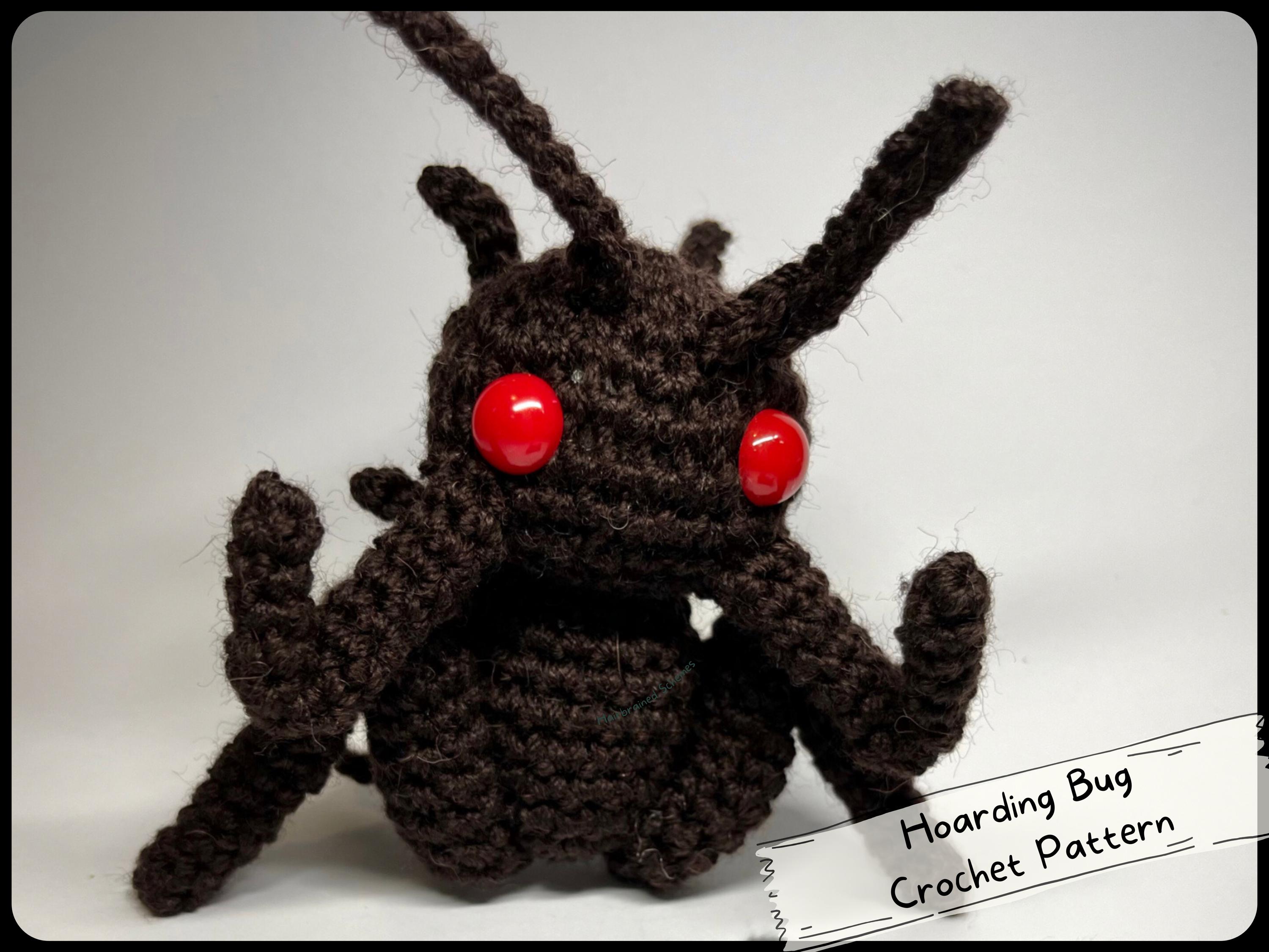 Hoarding Bug Crochet Pattern | Loot Bug | Lethal Company Inspired ...