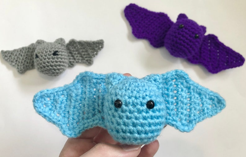 Little Bat Crochet Pattern Instant Download | Bat Amigurumi Crochet ...