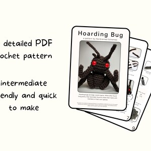 Hoarding Bug Crochet Pattern | Loot Bug | Lethal Company Inspired ...