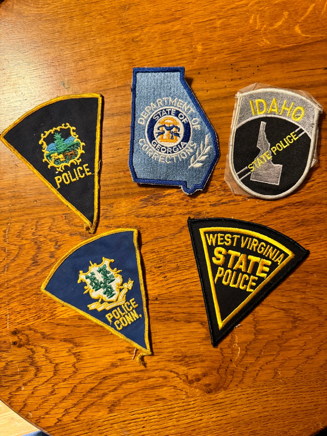 Vintage Police Department Patches Lot of 5 Unique Patches - Etsy
