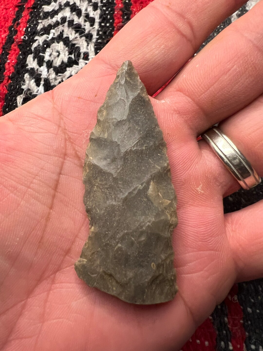 A Unique Native American Stone Knife From Washington County Virginia ...