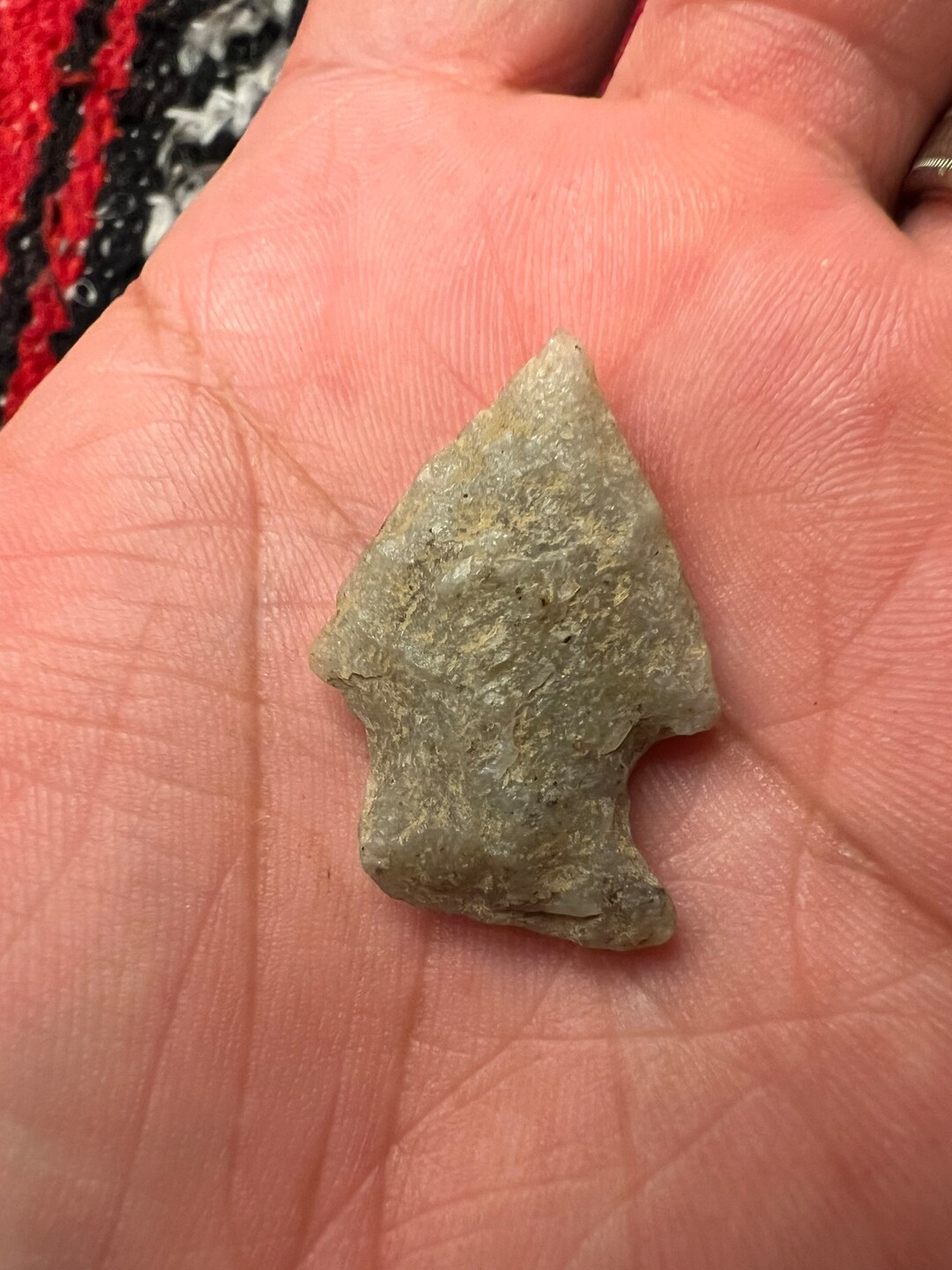 Field Fresh Quartzite Palmer Arrowhead From Albemarle County Virginia ...