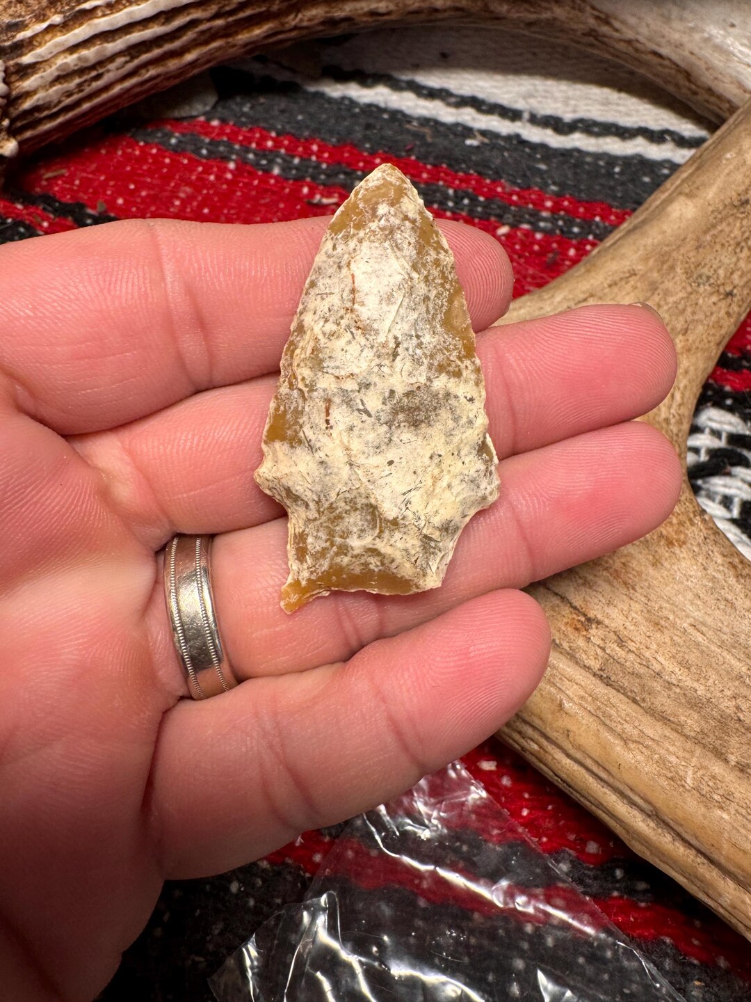A Nice Translucent Savannah River Arrowhead From the Archaic Found in ...