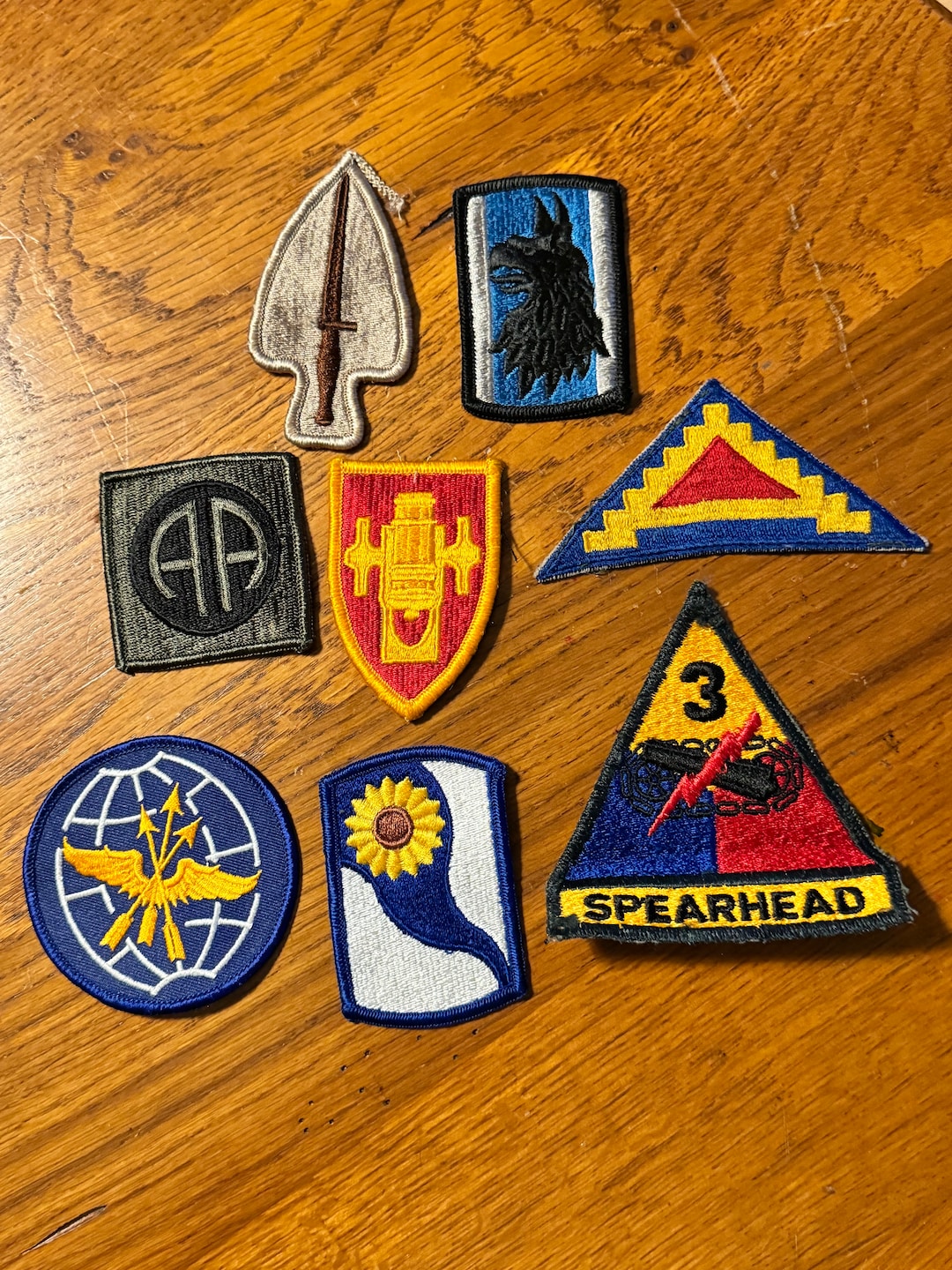 Lot of 8 Unique Vintage United States Military Patches. Airborne ...