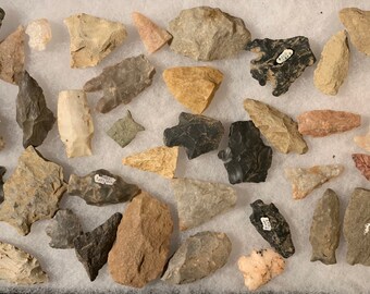 Authentic Arrowheads - Etsy