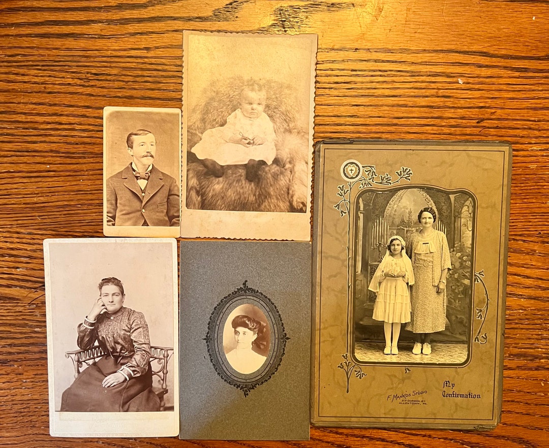 Produced in 1890s Victorian Era Cabinet Card & Photos Instant Family ...