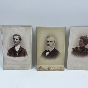 6 Victorian Era Cabinet Cards Instant Family - Etsy