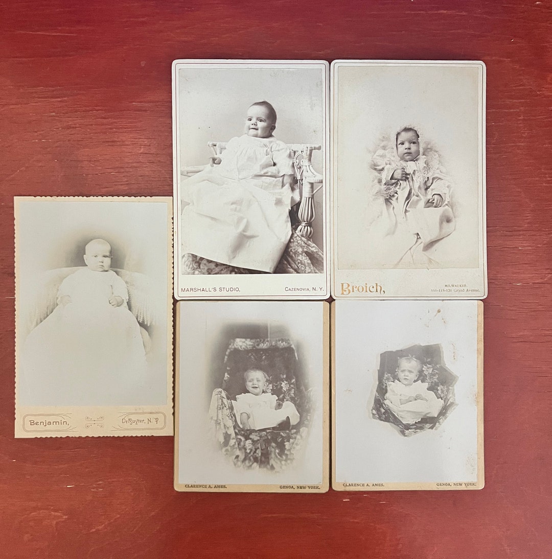Victorian Era Baby Portraits Lot of 5 Instant Family. - Etsy