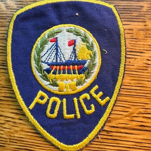 Vintage Police Department Patches Lot of 5 Unique Patches - Etsy