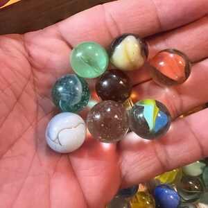 Instant Marble Collection 40 Unique Colorful Glass Marbles - Etsy