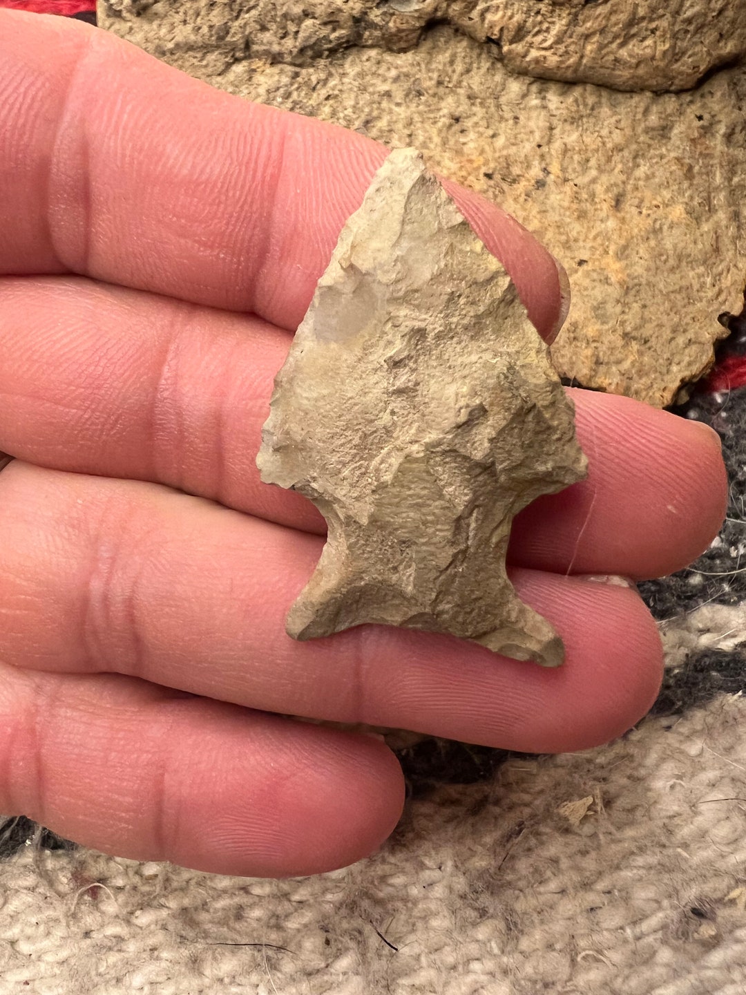 Archaic Period Limestone Arrowhead From Tennessee - Etsy