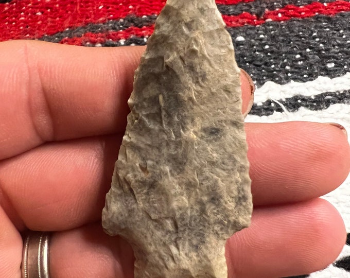 A Beautiful and Colorful Kirk Stemmed Arrowhead Found in Alabama. - Etsy