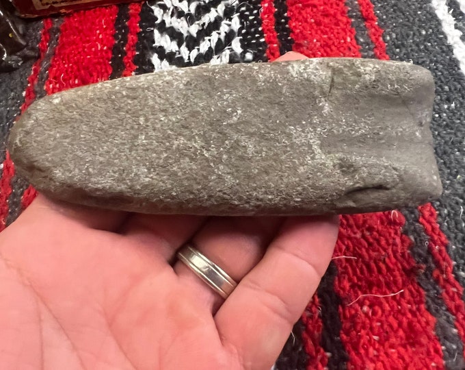 A Rare & Beautiful Native American Stone Gouge Found in Pennsylvania - Etsy