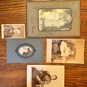 Produced in 1890s Victorian Era Cabinet Card & Photos Instant Family ...