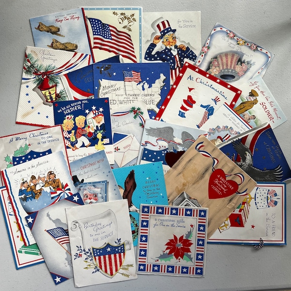 Ww2 Christmas Cards - Etsy