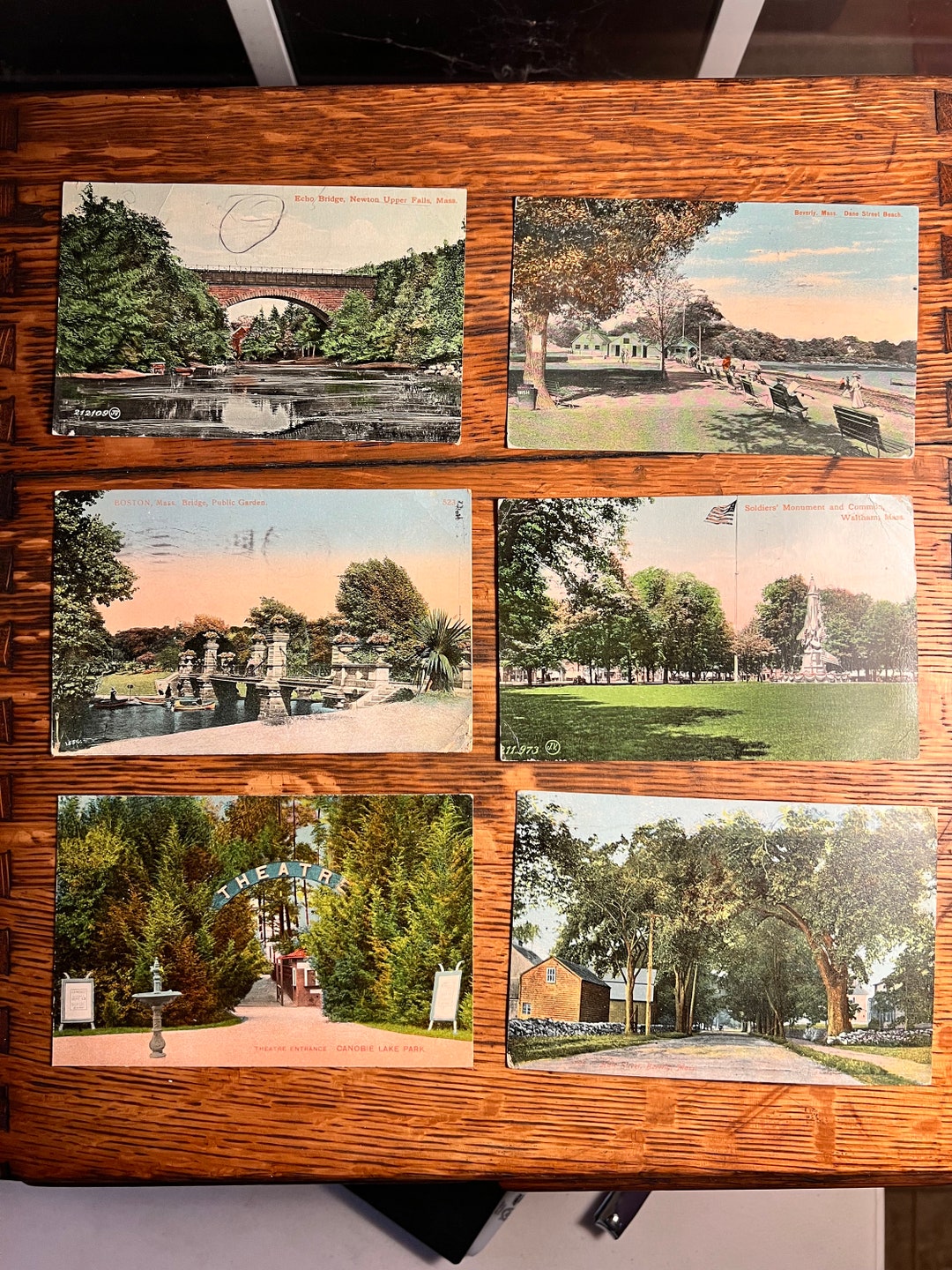 Antique Massachusetts Postcards Pre 1915 Lot of 6 Scenic Postcards - Etsy