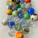 Vintage 30 Unique Swirl Style Glass Marbles - Etsy