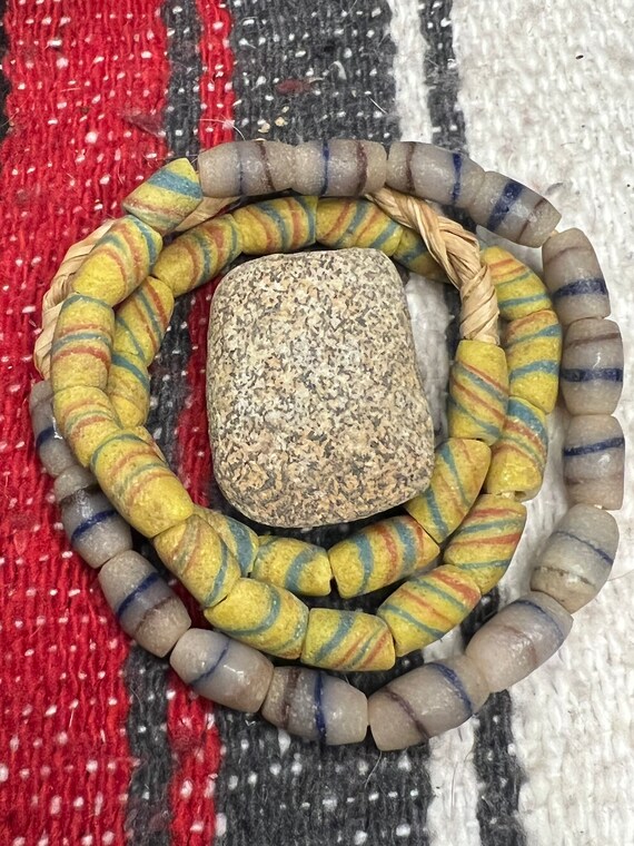 A Nice Neolithic Celt and a Beautiful Strand of Colorful Sand - Etsy
