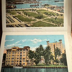 Circa 1920s Antique Postcard Folder 18 Cards Miami Florida - Etsy