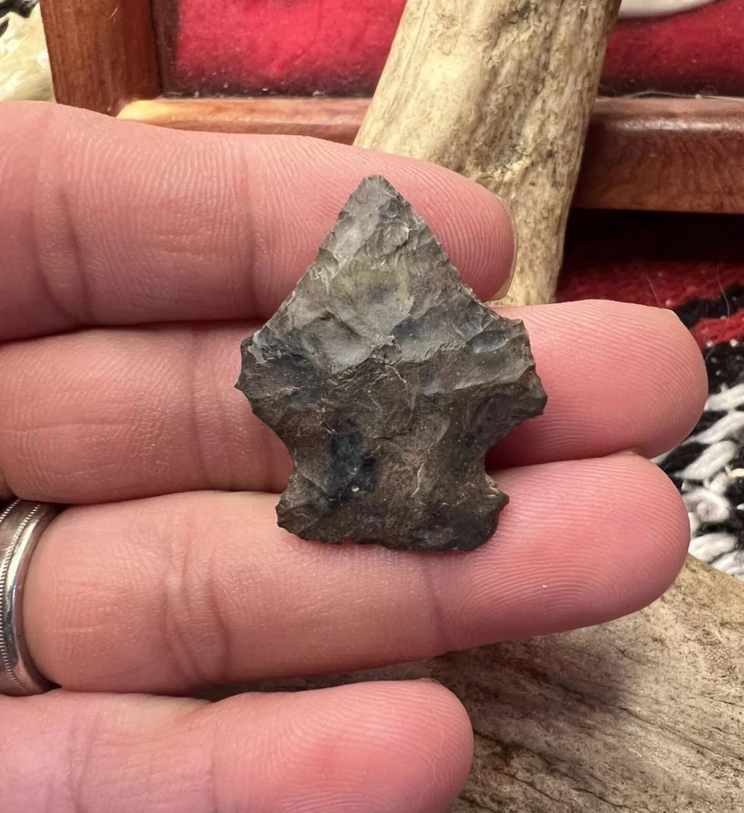Colorful Archaic Period Side Notch From Smyth County Virginia. E81 - Etsy