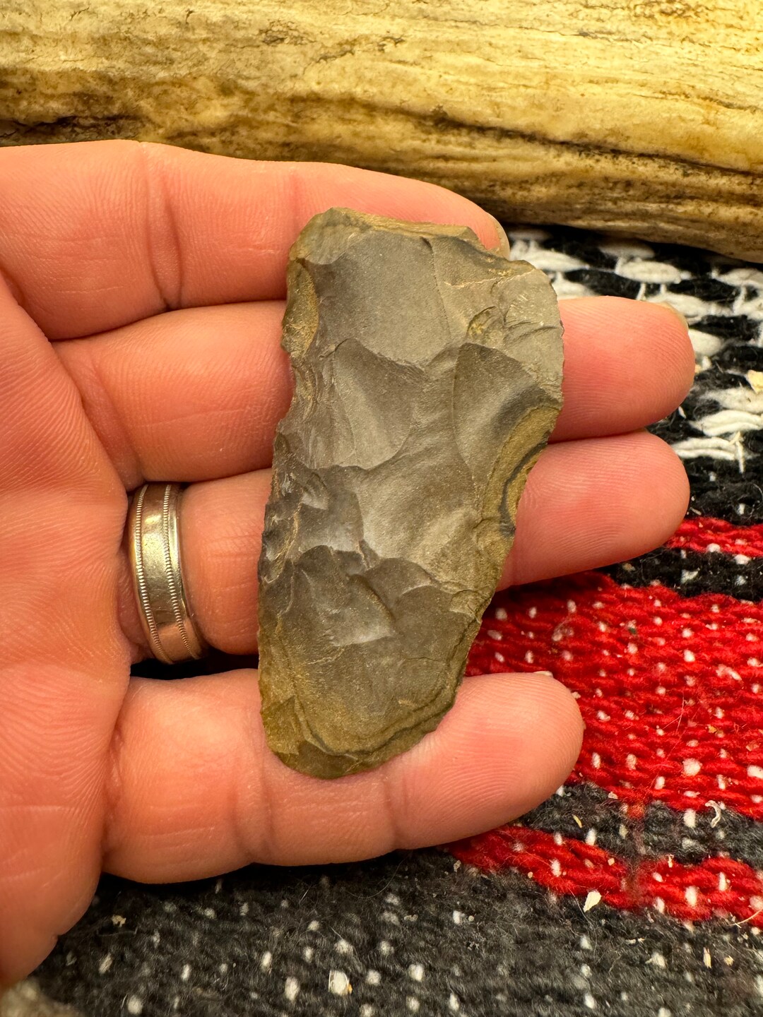 Colorful Native American Scraper From the Woodland Period Found in Wise ...