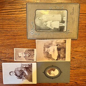 Produced in 1890s Victorian Era Cabinet Card & Photos - Etsy