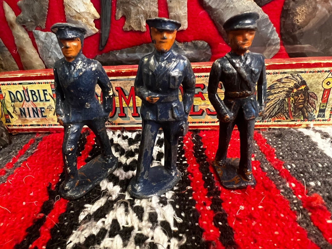 Vintage Barclay Manoil Toy Soldier Army Officers. - Etsy
