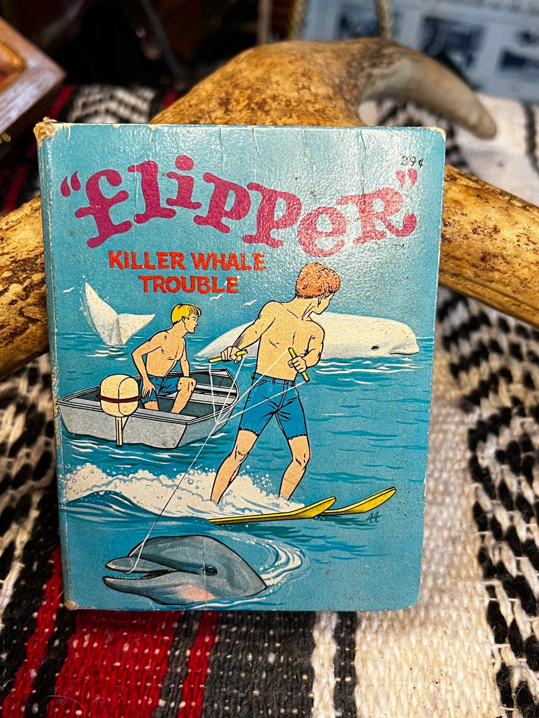Flipper Killer Whale Trouble Big Little Book 1967 Whitman - Etsy