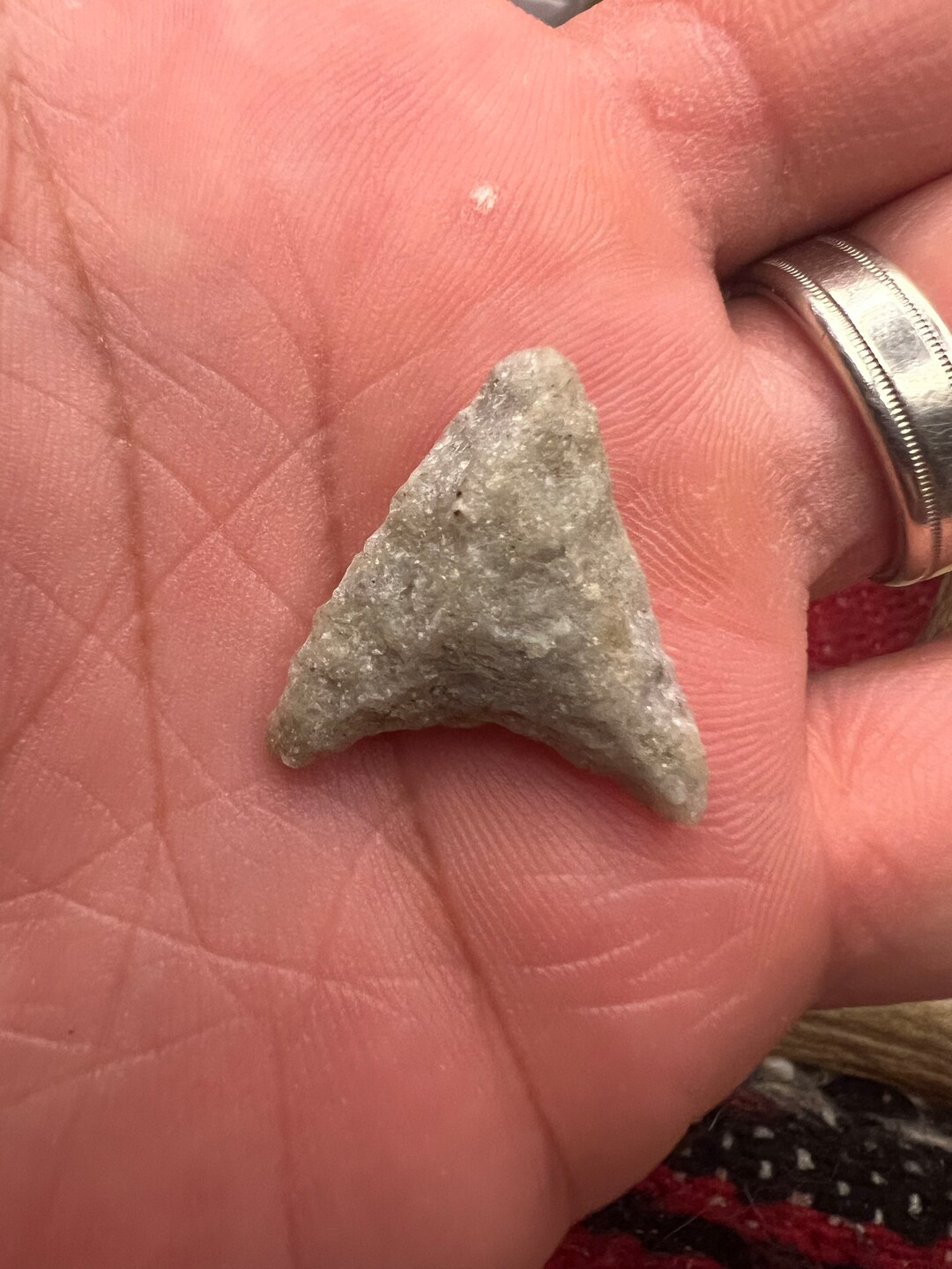 Quartzite Madison Triangular Arrowhead Woodland Period Found - Etsy