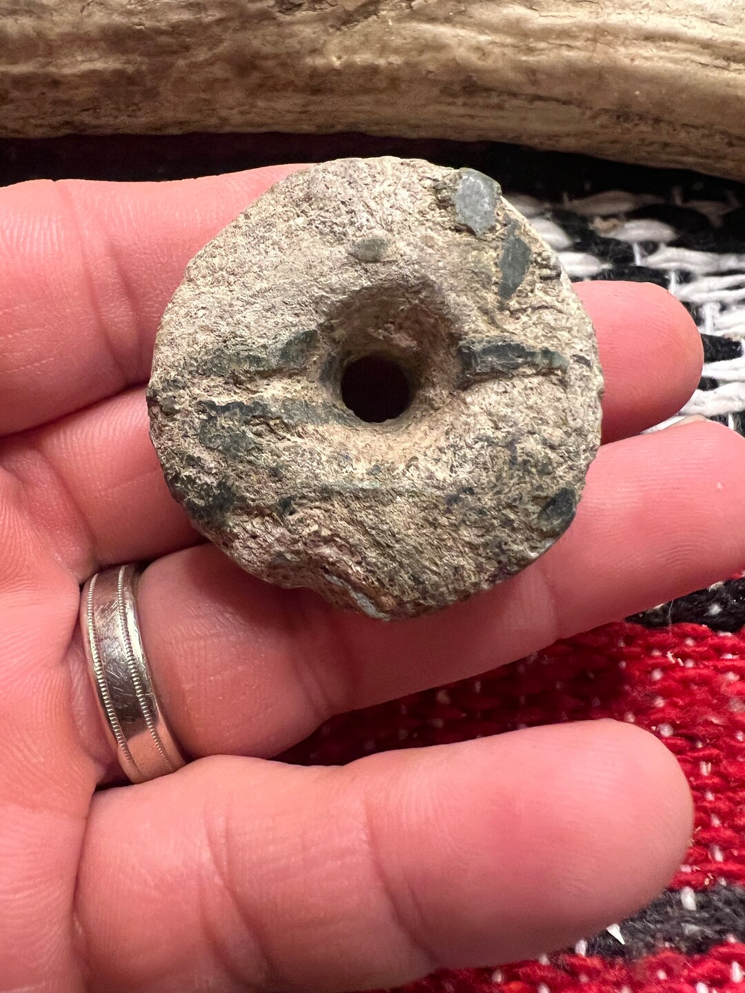 Large Pre Columbian Drilled Stone Pendant From Mexico - Etsy