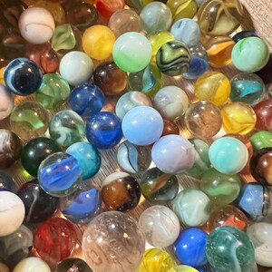Instant Marble Collection 40 Unique Colorful Glass Marbles - Etsy