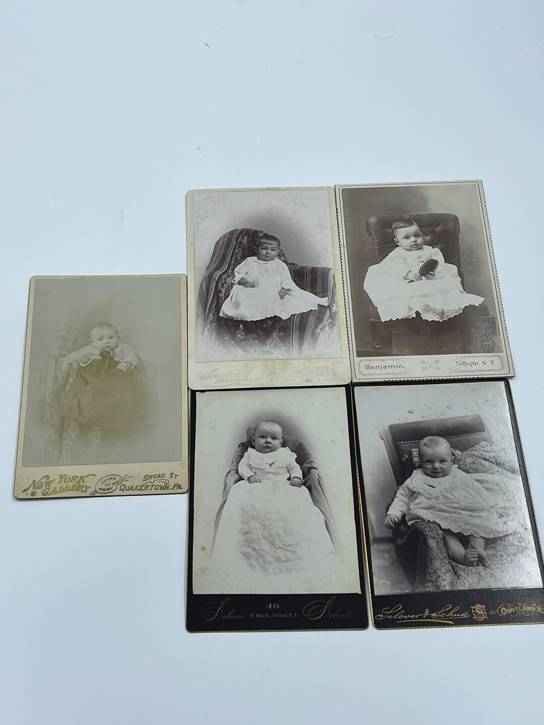 Victorian Era Baby Photos Lot of 5 Photos Instant Ancestors - Etsy