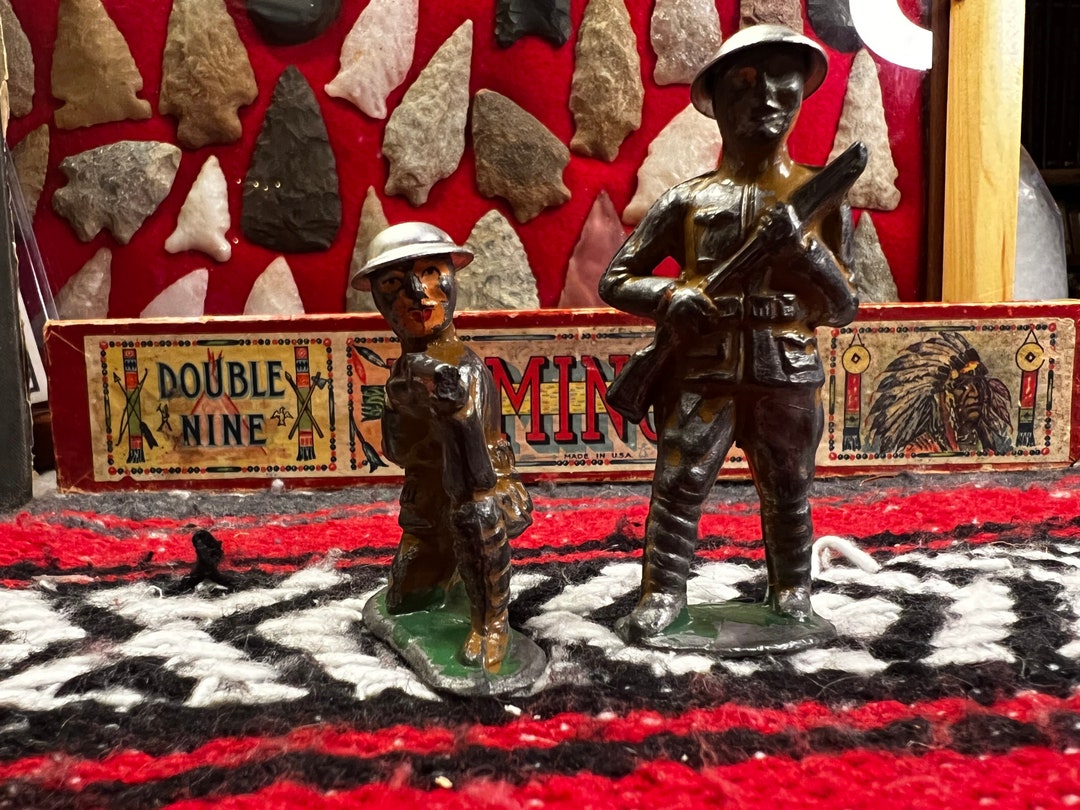 A Neat Pair of Antique Barclay Monoil Toy Army Soldiers - Etsy