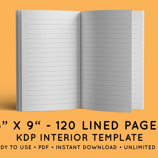 Kdp Interior Template - Etsy