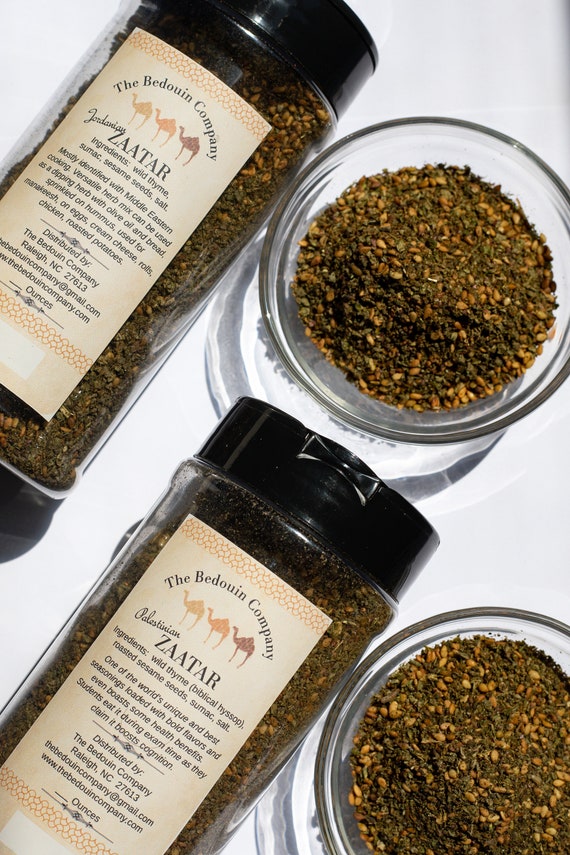 AUTHENTIC Jordanian and Palestinian Zaatar Za'atar Three - Etsy