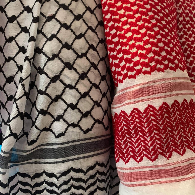 Keffiyeh Cotton Fabric - Etsy