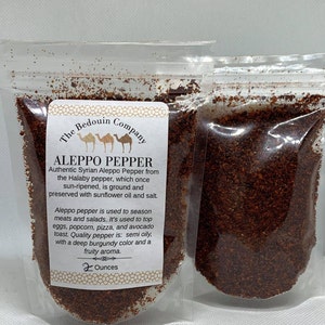 Aleppo Pepper, Authentic Syrian, Many Packaging Options - Etsy
