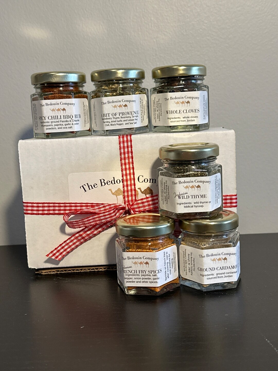 Authentic Gourmet Jordanian Spices and Seasonings: Six Spice Gift Set ...