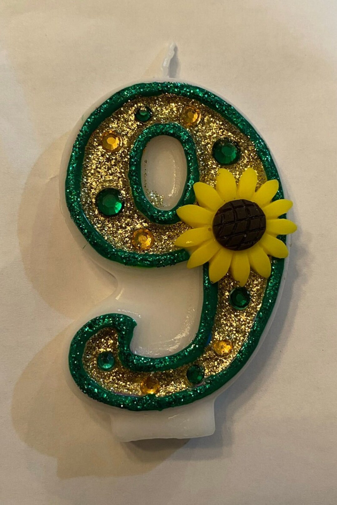 3 Inch Sunflower Birthday Candle - Etsy