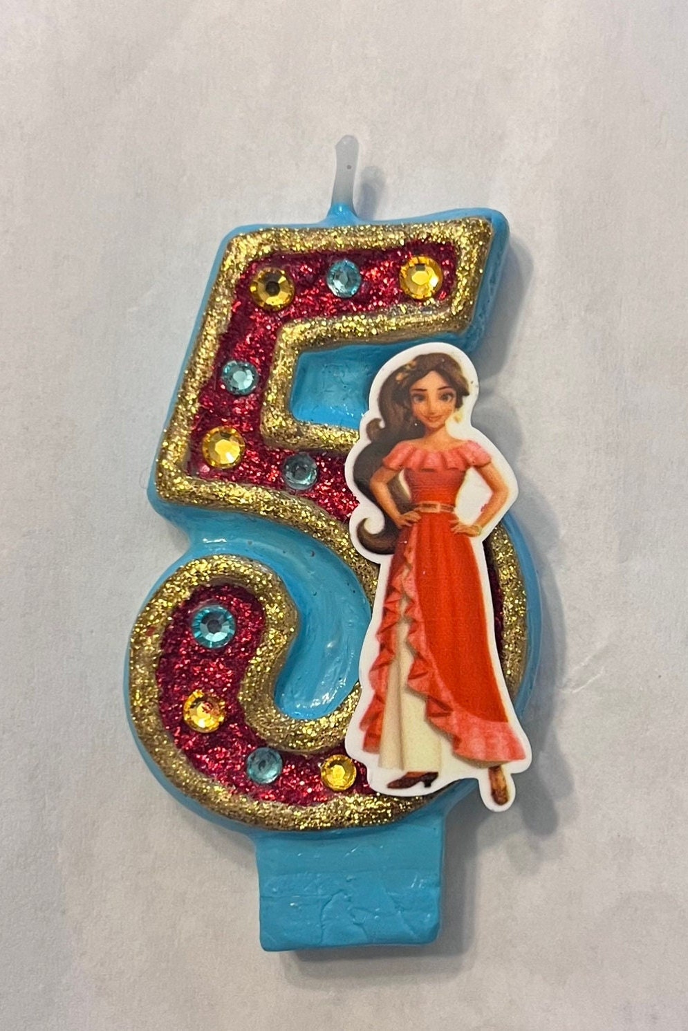 3 Inch Princess Birthday Candle - Etsy
