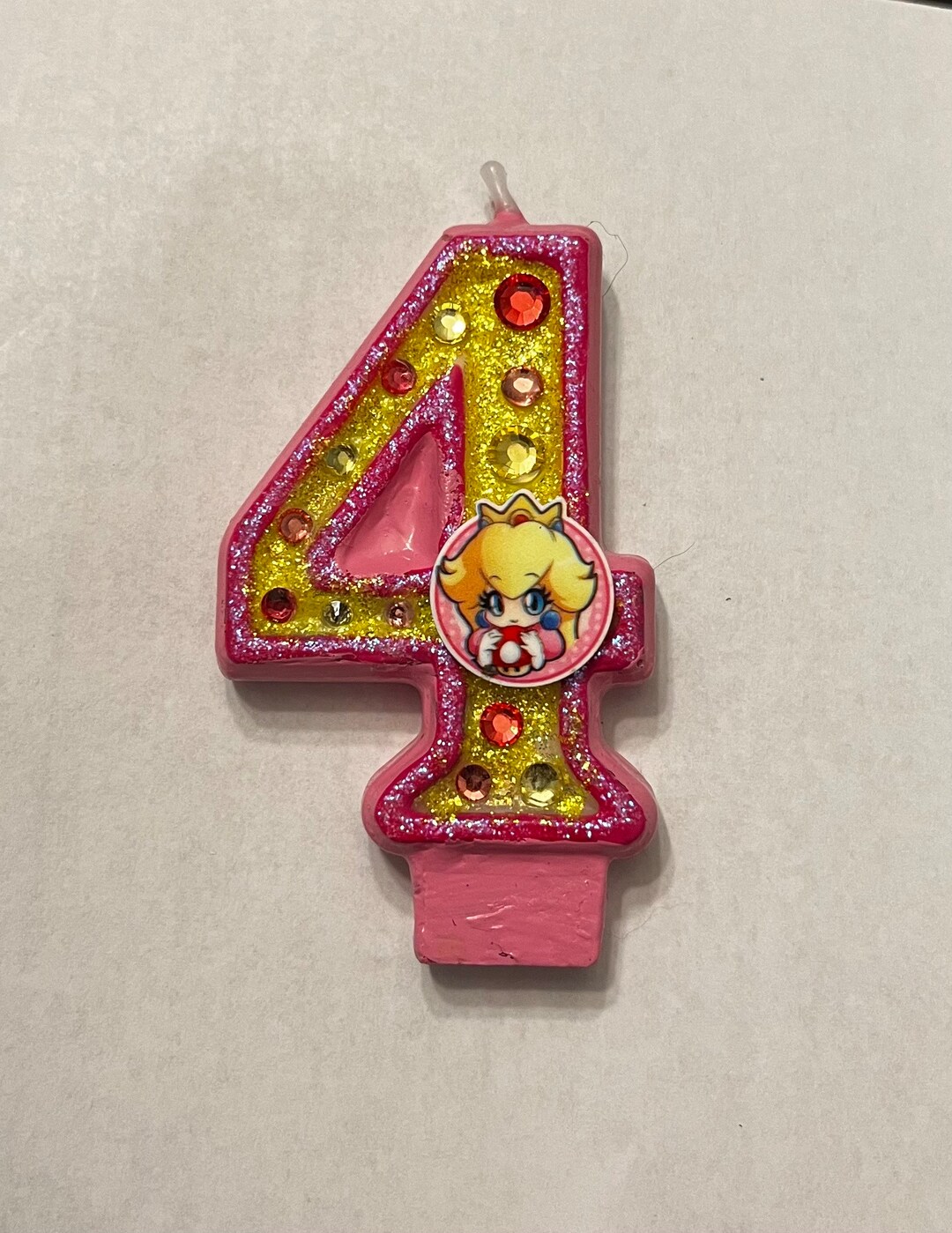 3 Inch Princess Birthday Candle - Etsy