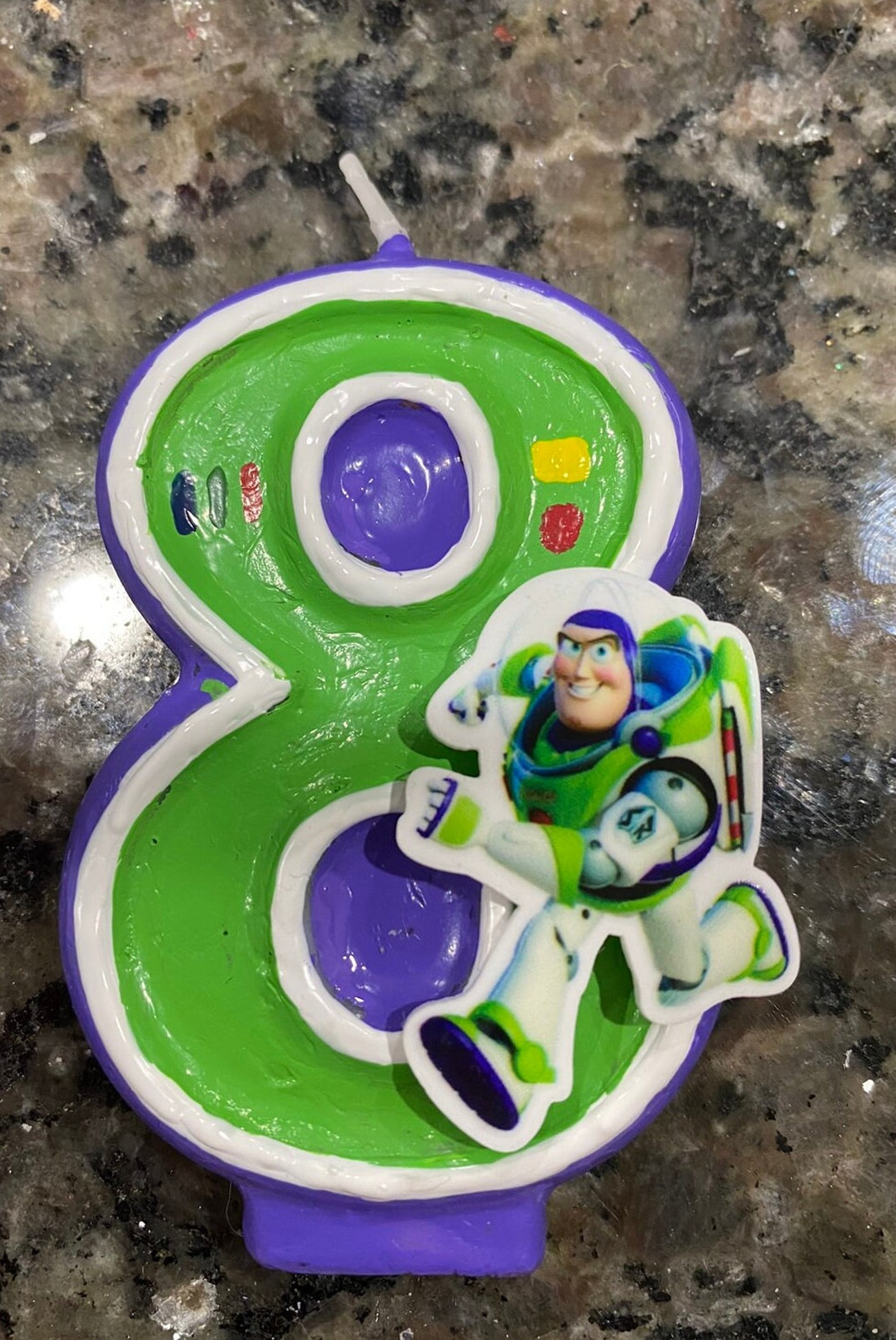 3 Inch Toy Story Birthday Candle, Buzz Lightyear - Etsy