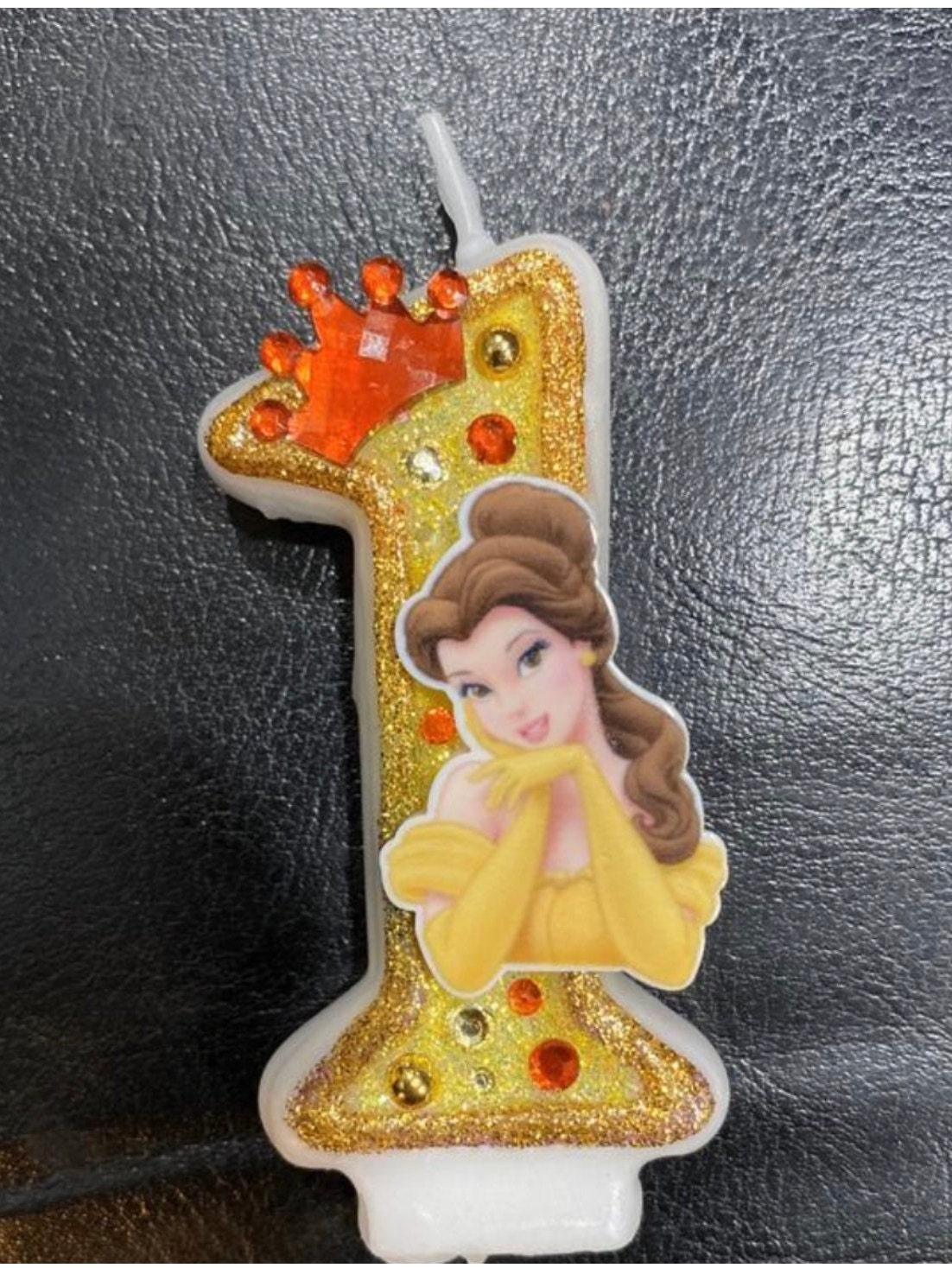 3 Inch Princess Birthday Candle - Etsy