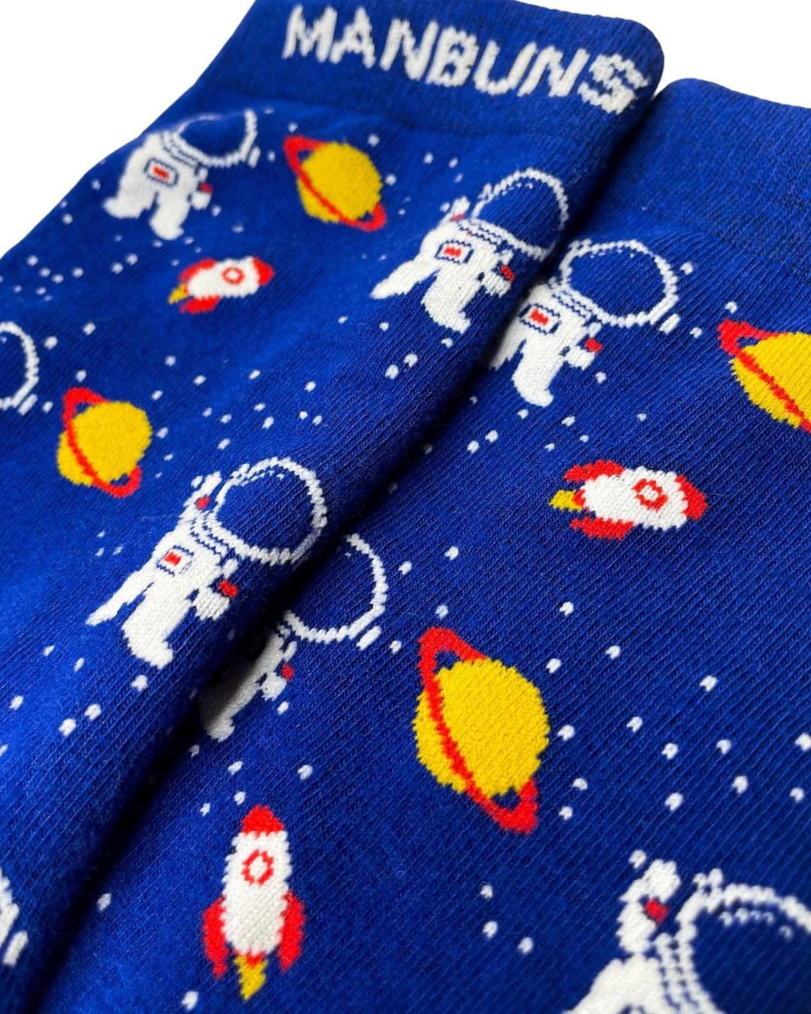 Space Astronaut Unisex Novelty Crew Socks, Saturn Novelty Socks, Gifts ...