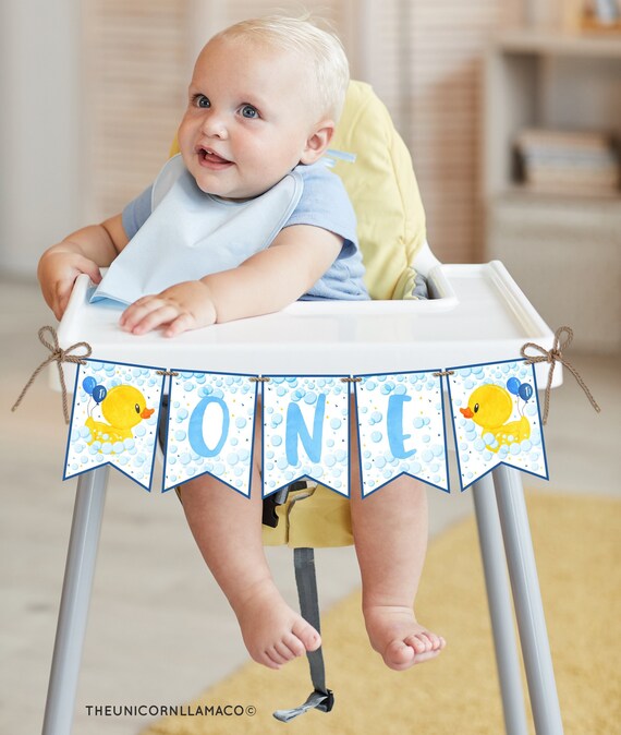 Rubber Duckie Banner Duck Happy Birthday Banner Splish - Etsy